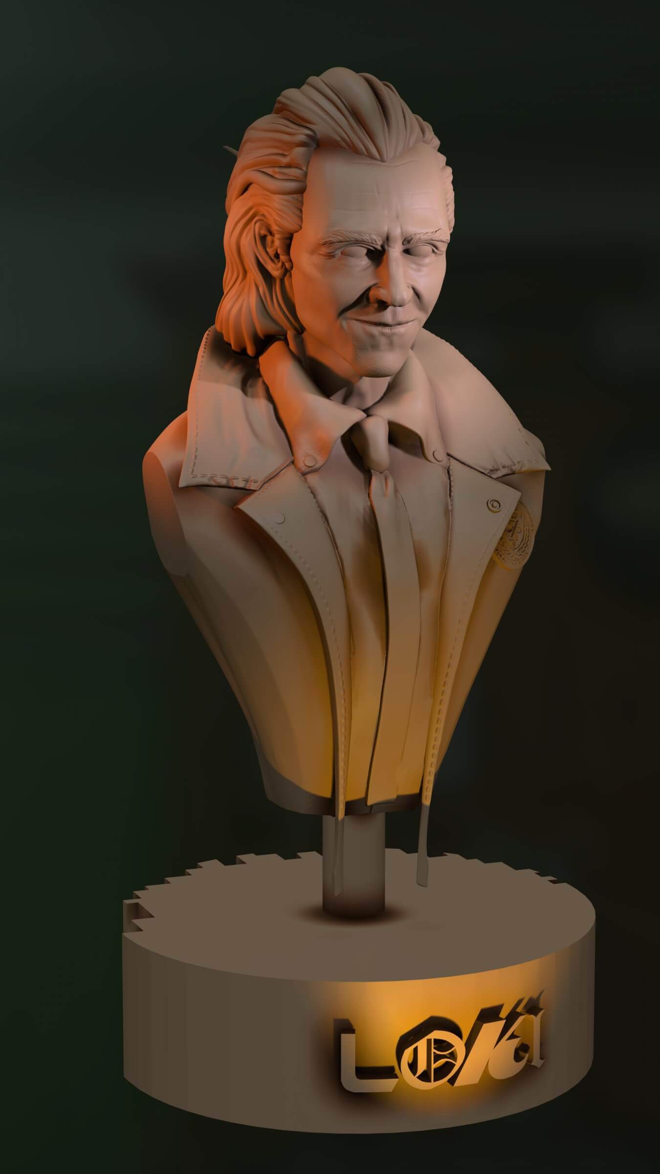 Loki Series Portrait - 3D Model by trademan1986