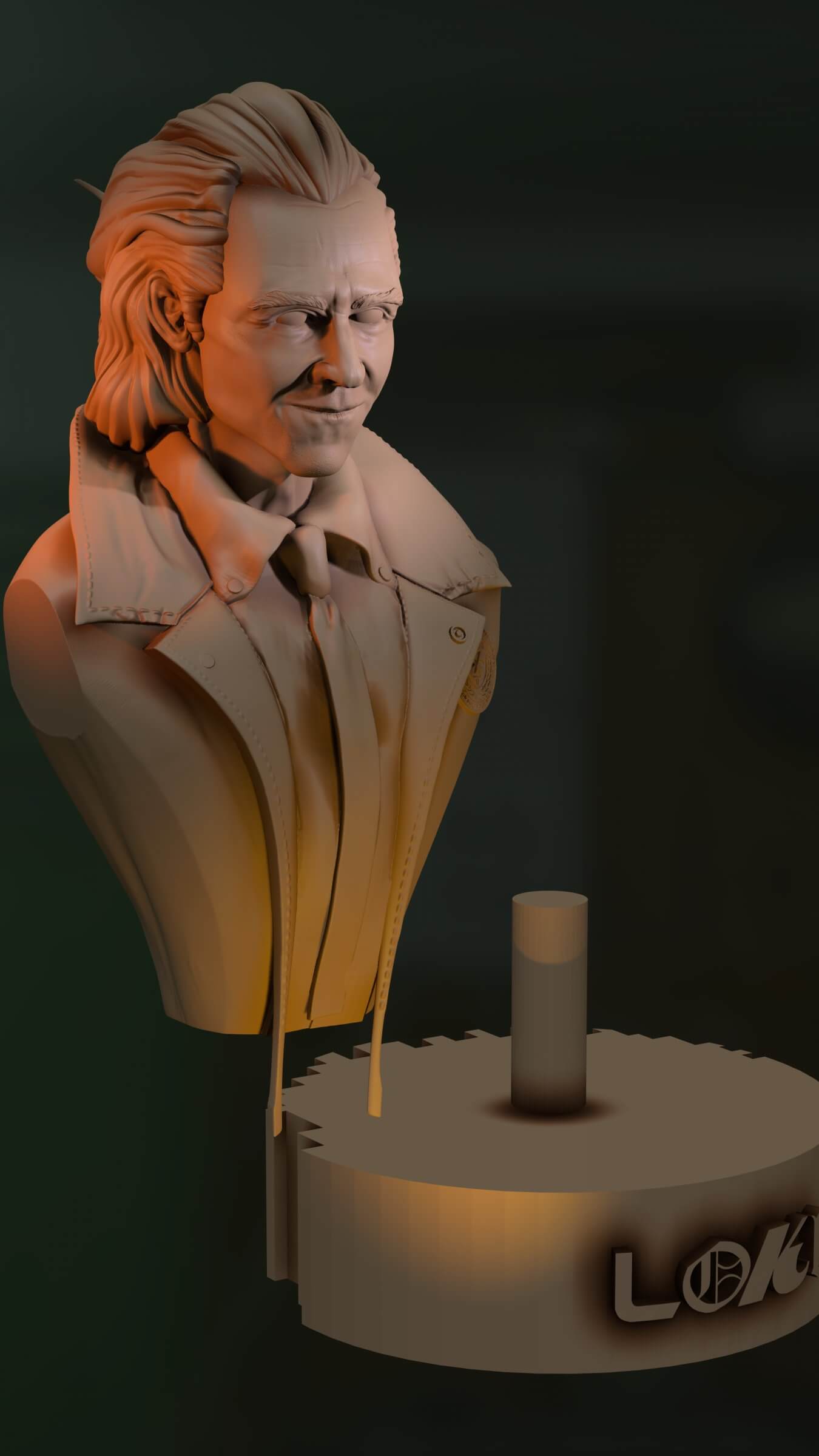 Loki Series Portrait - 3D Model by trademan1986