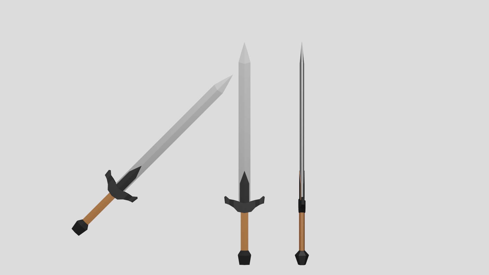 Free Weapon Pack - Free 3D Model by Traiven