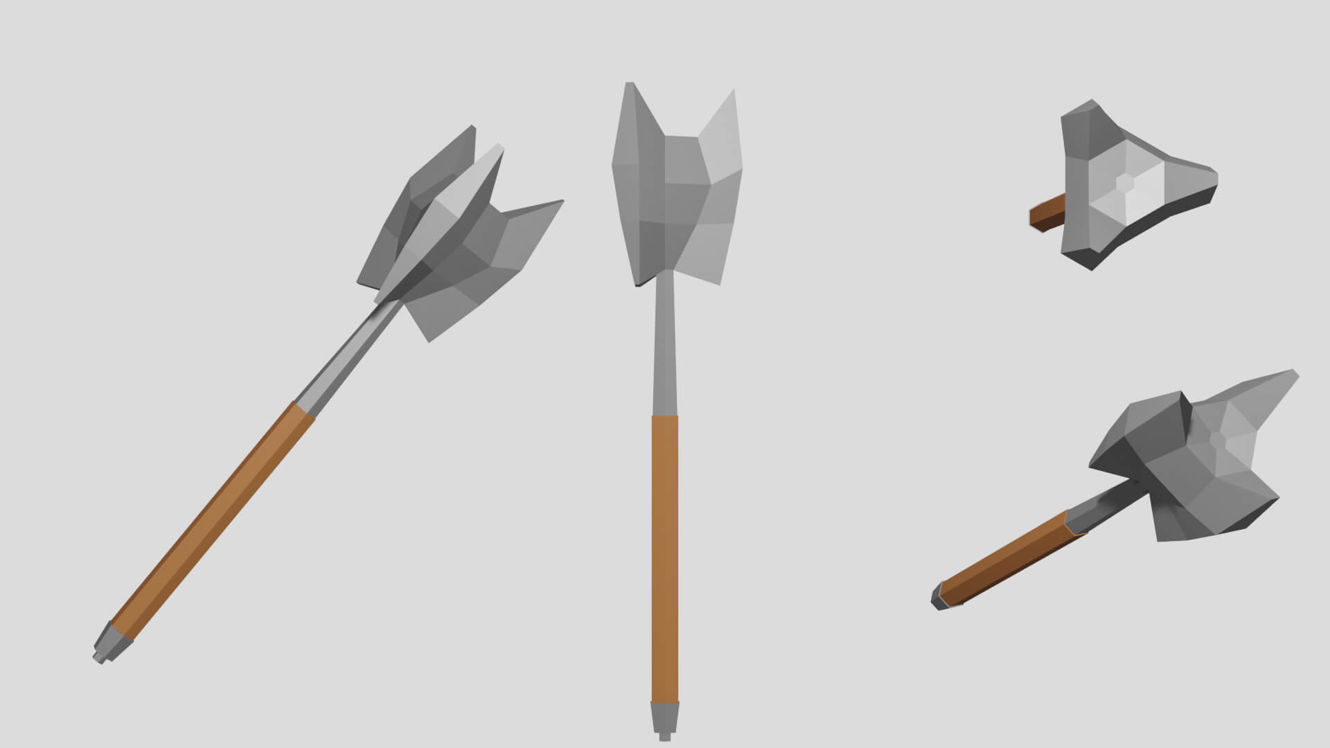 Free Weapon Pack - Free 3D Model by Traiven