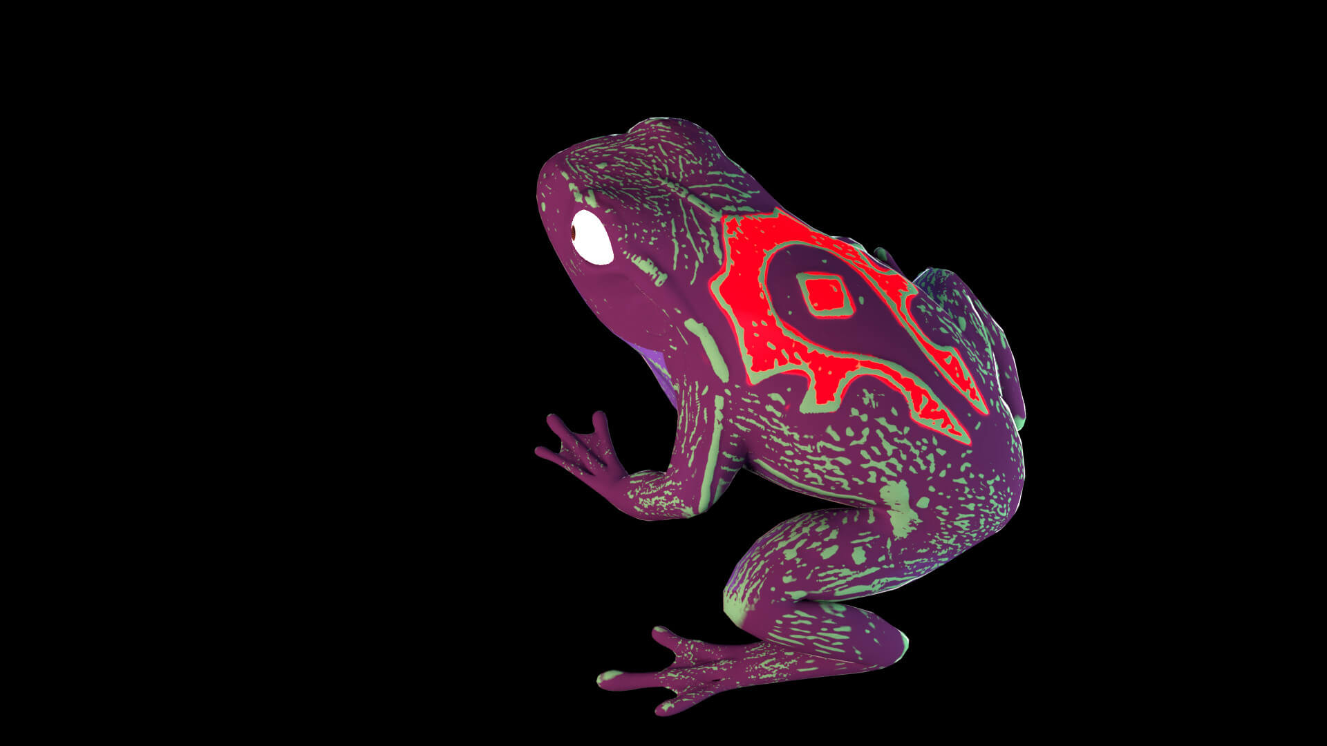 Horde Frog WoW - Free 3D Model by Traiven