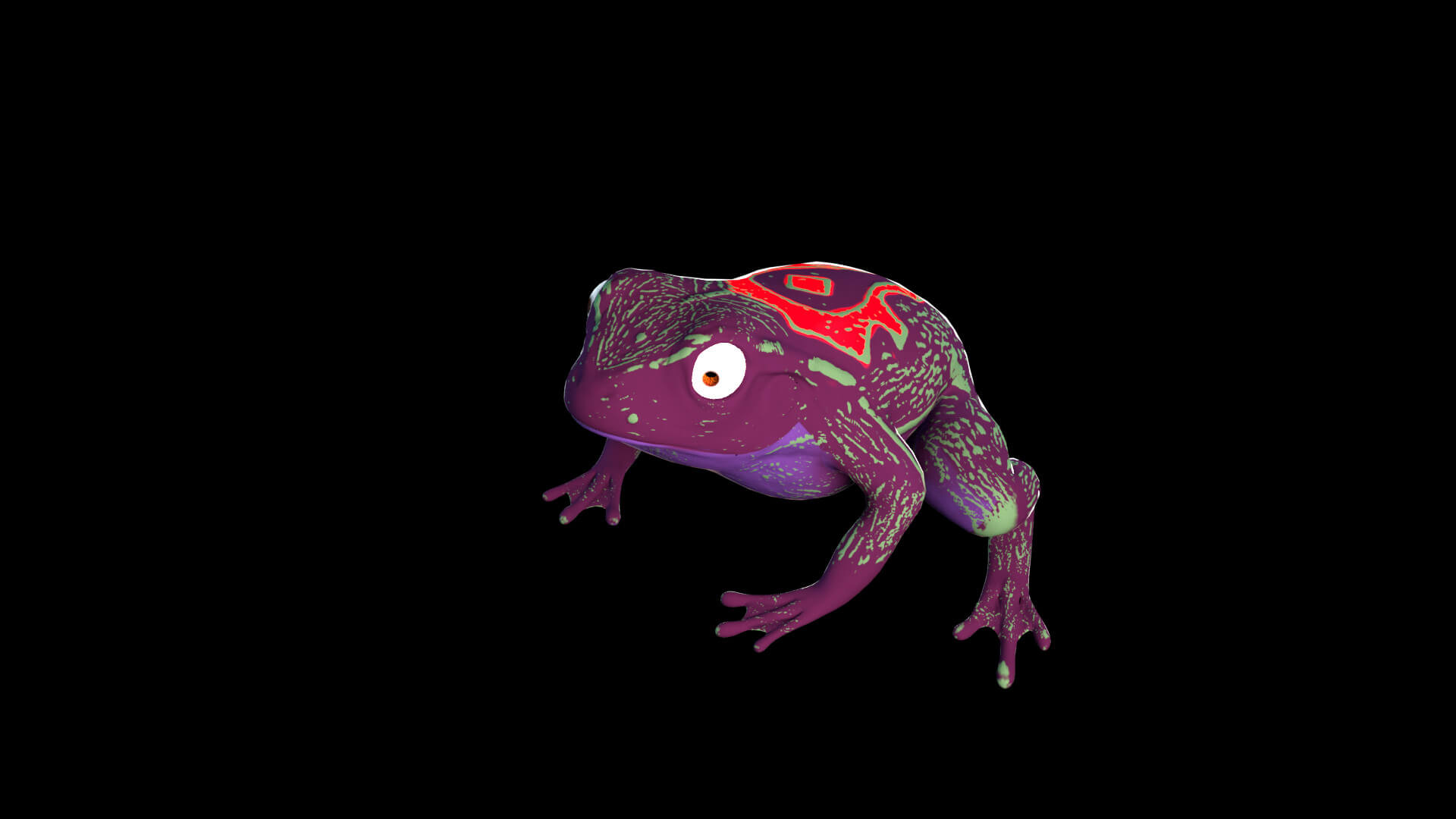 Horde Frog WoW - Free 3D Model by Traiven