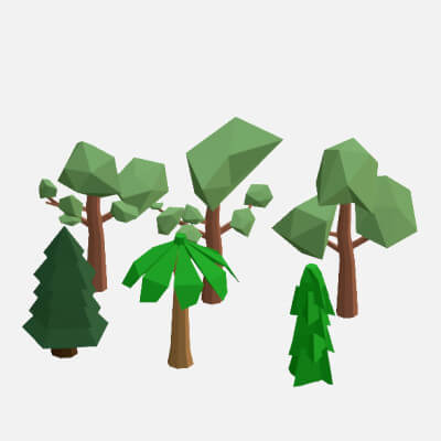 Low Poly AT-ST Free 3D Model by Traiven