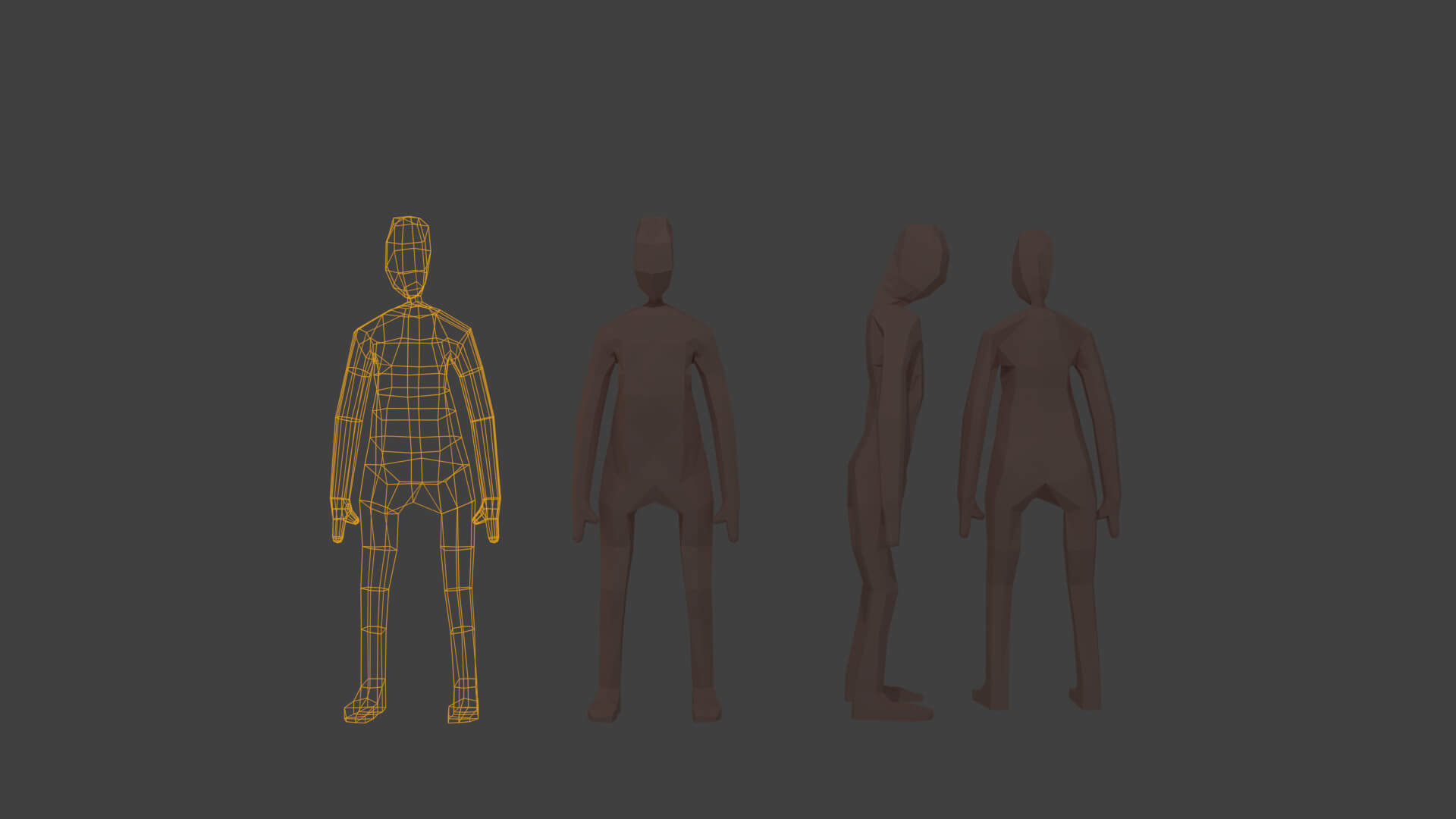 Base People Pack - Free 3D Model by Traiven