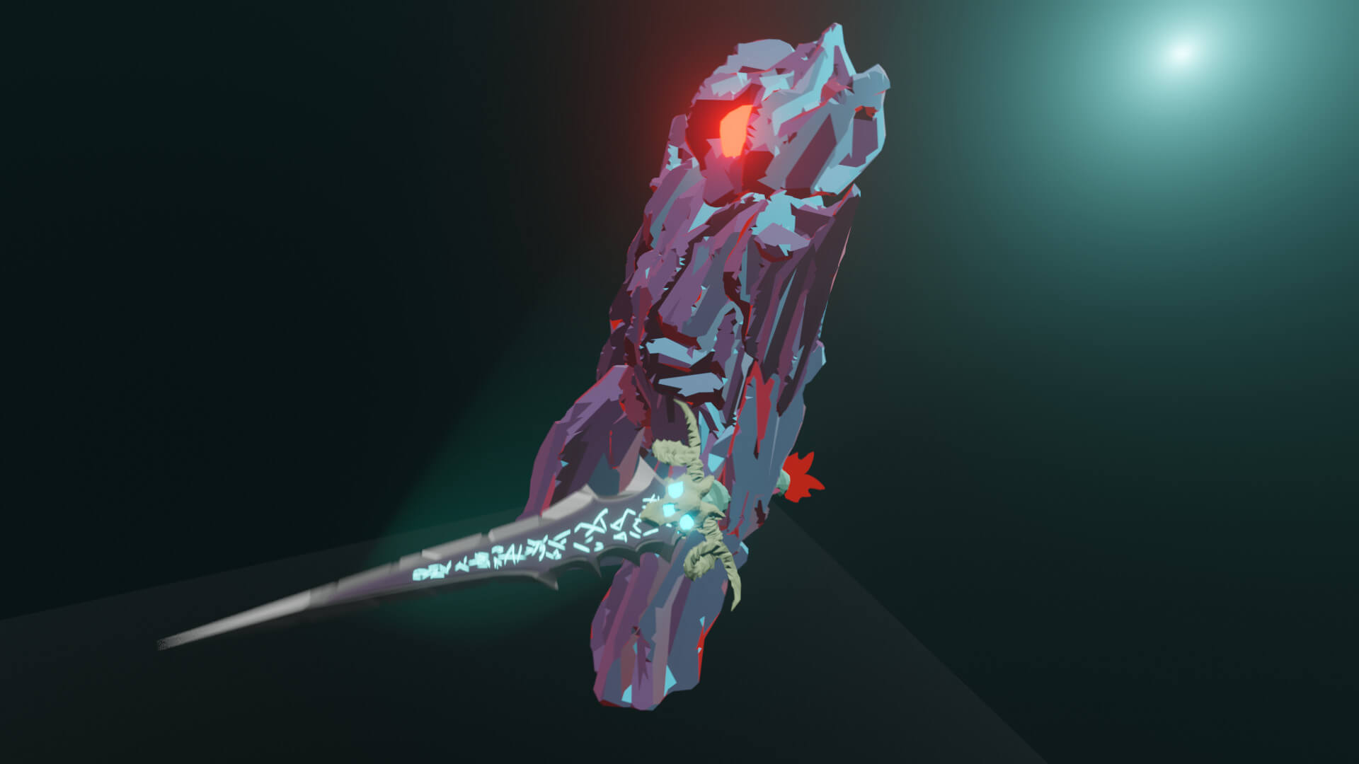 Lava Stone Golem - Free 3D Model by Traiven