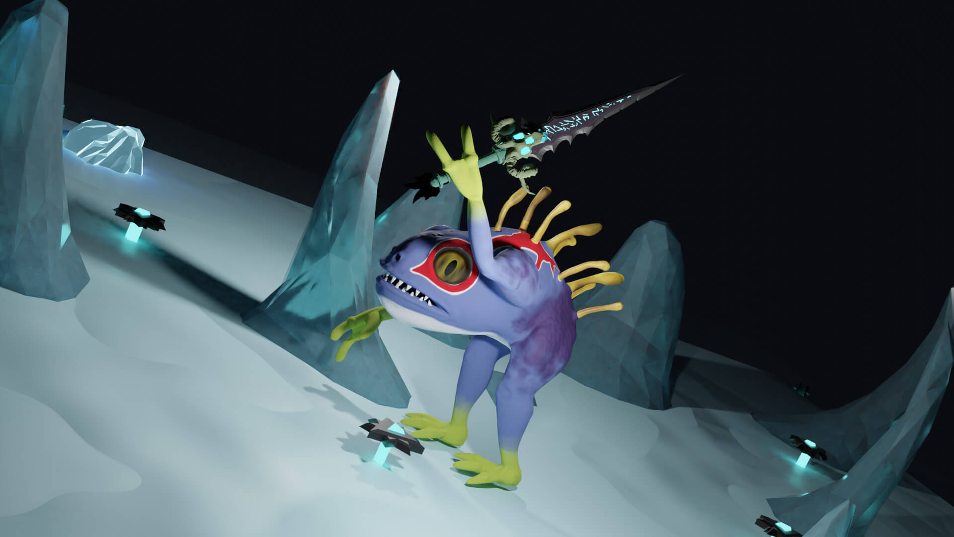 Warcraft Murloc - Free 3D Model by Traiven