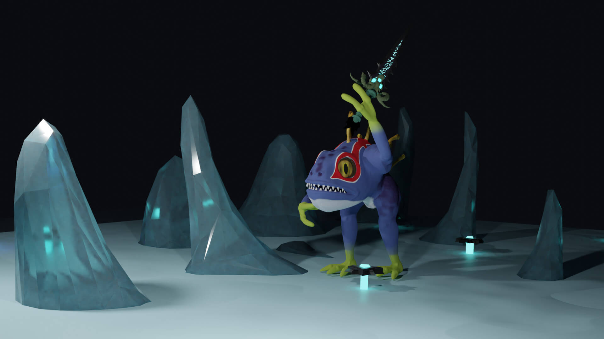 Warcraft Murloc - Free 3D Model by Traiven