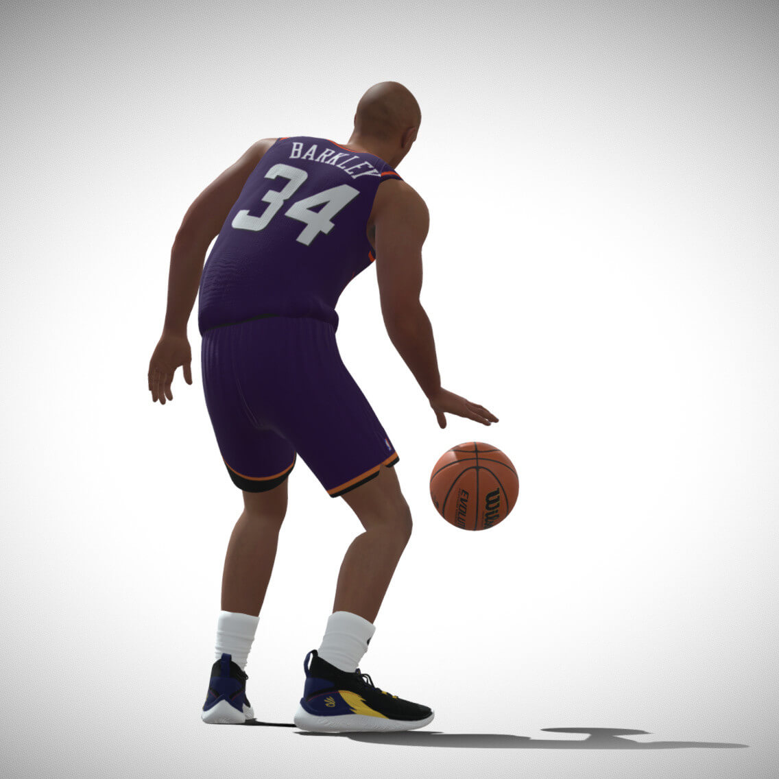 3D Charles Barkley Washington Wizards NBA by tranduyhieu