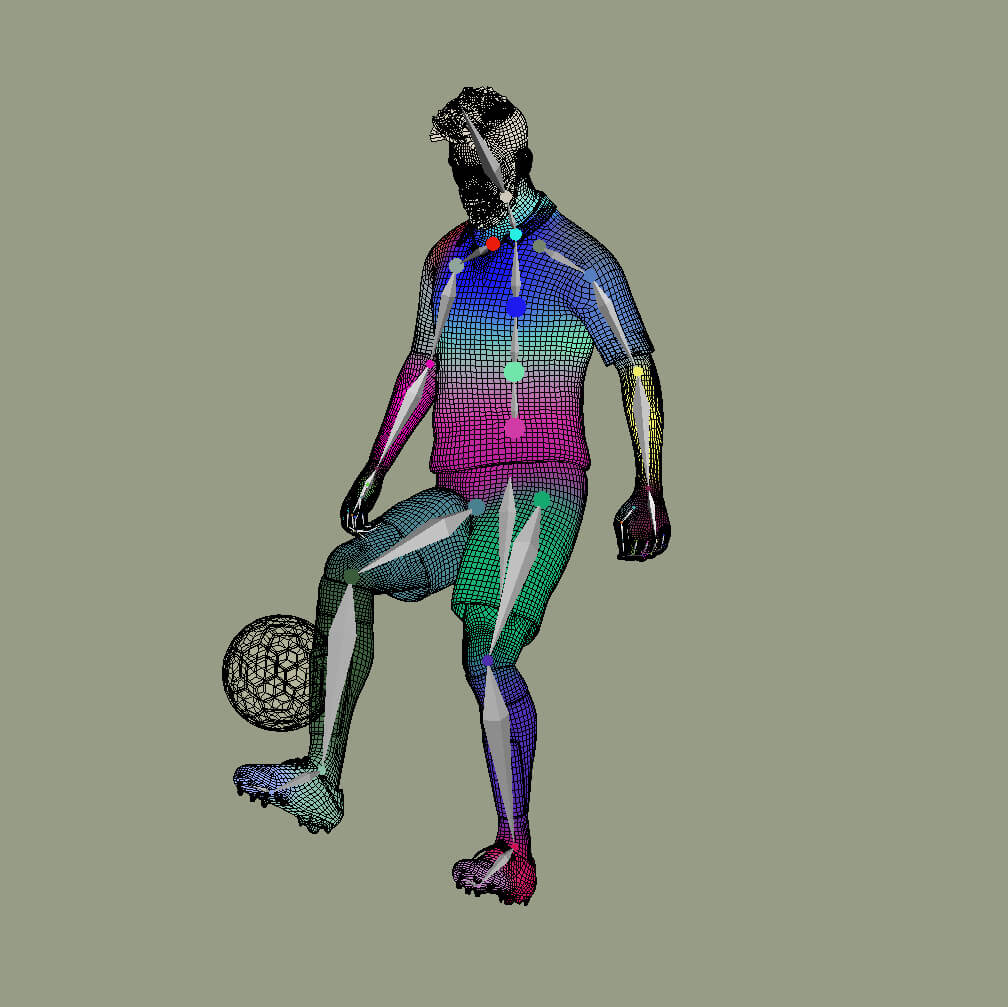 3D Model Lionel Messi Miami Animation by tranduyhieu