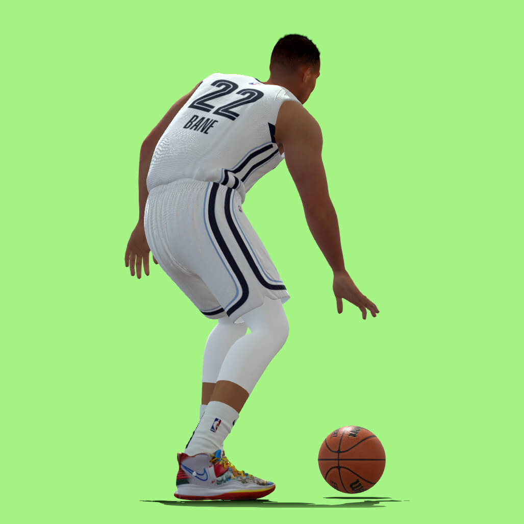 3D Rigged Desmond Bane Memphis Grizzlies NBA by tranduyhieu