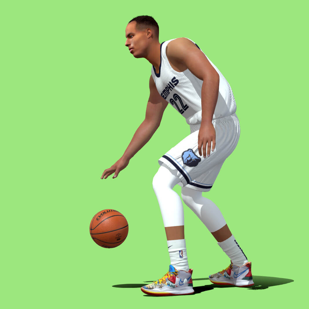 3D Rigged Desmond Bane Memphis Grizzlies NBA by tranduyhieu