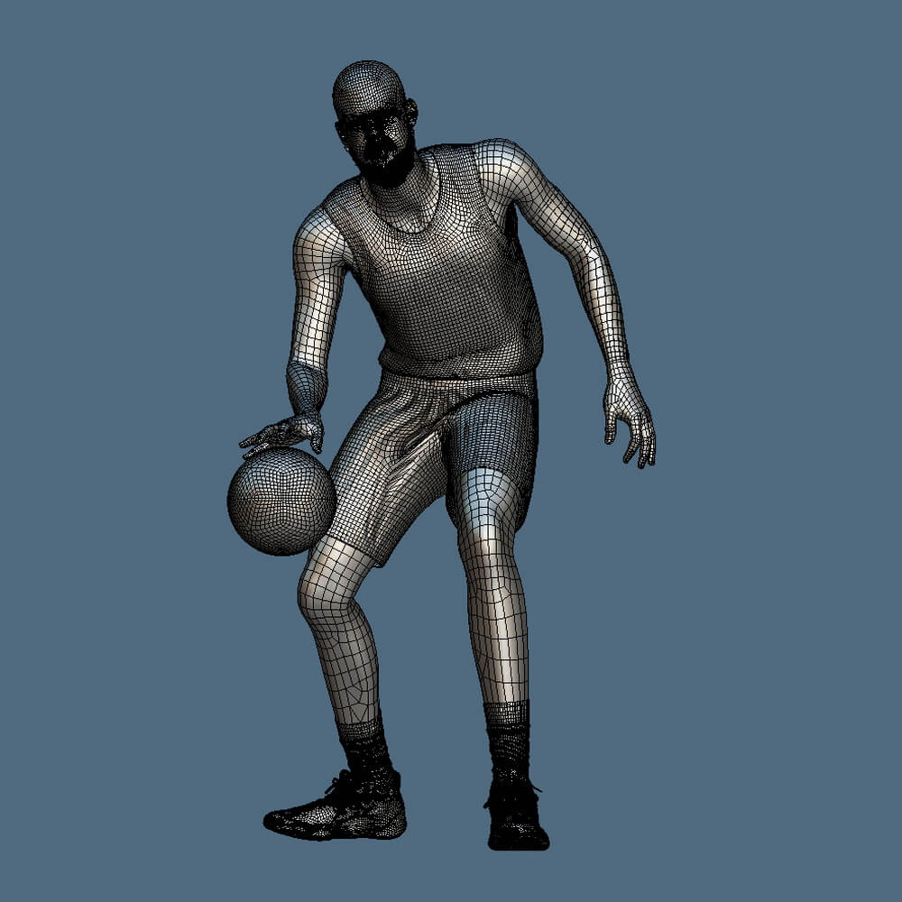 3D Rigged Ivica Zubac Clippers NBA by tranduyhieu