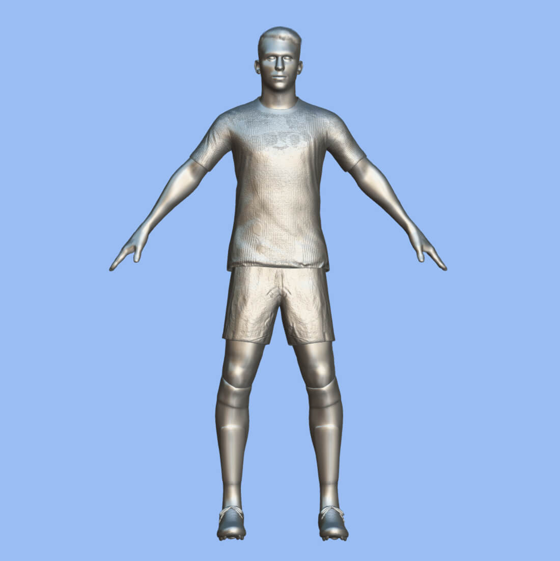 3D Rigged Laporte by tranduyhieu