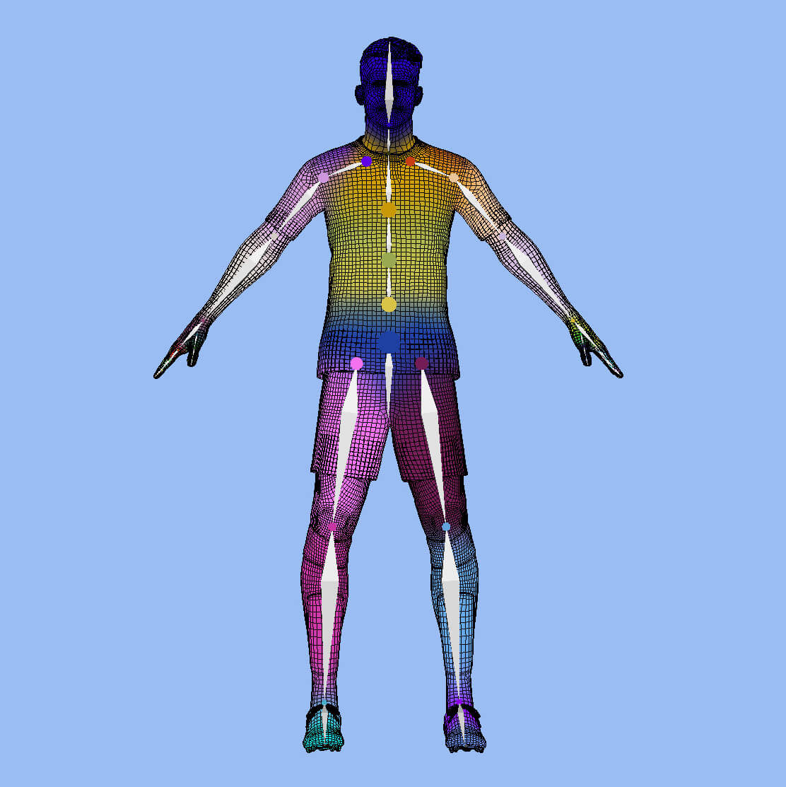 3D Rigged Laporte by tranduyhieu