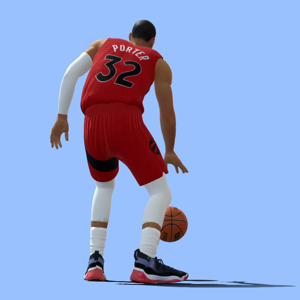 3D Rigged Otto Porter Jr Toronto Raptors NBA by tranduyhieu