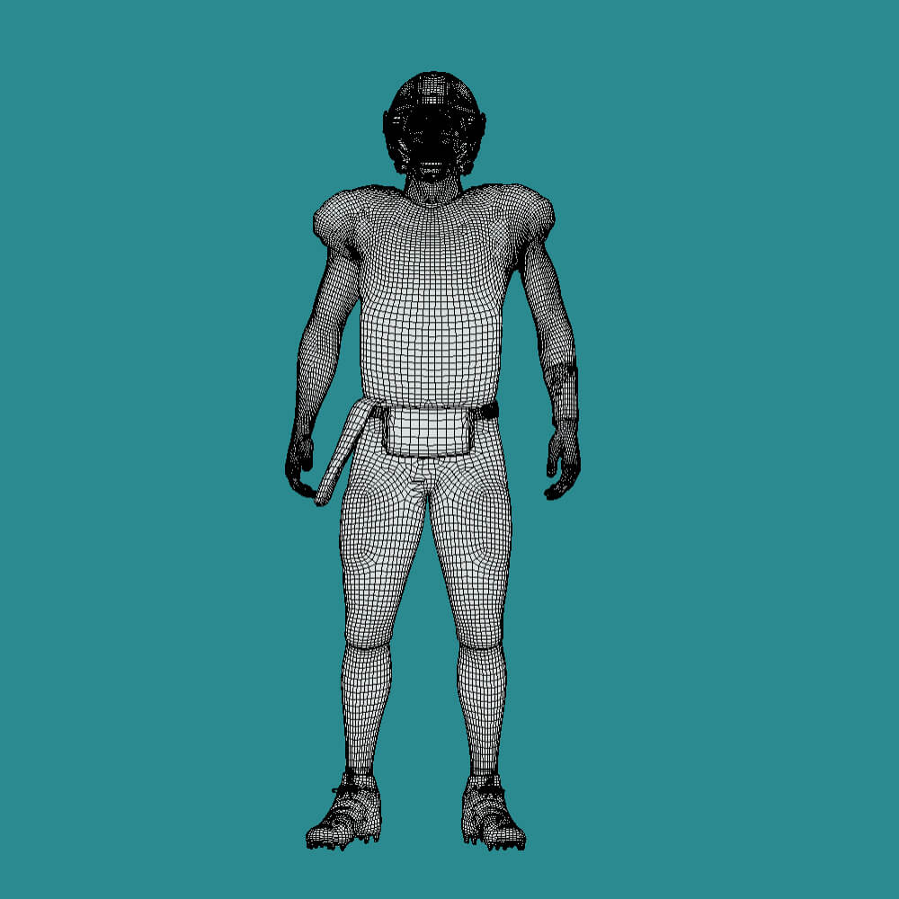 3D Rigged Patrick Mahomes NFL by tranduyhieu