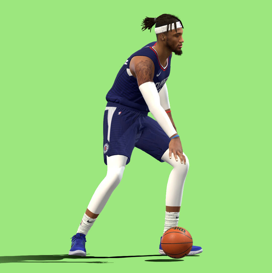 3D Rigged Robert Covington Los Angeles Clippers by tranduyhieu
