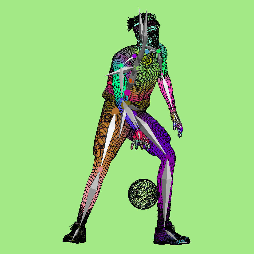 3D Rigged Robert Covington Los Angeles Clippers by tranduyhieu