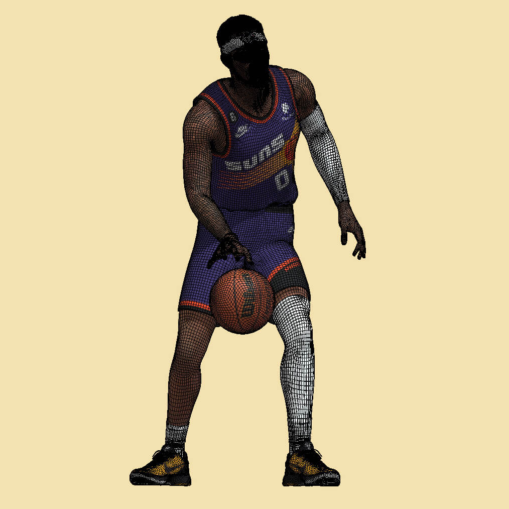 3D Rigged Torrey Craig Phoenix Suns NBA by tranduyhieu