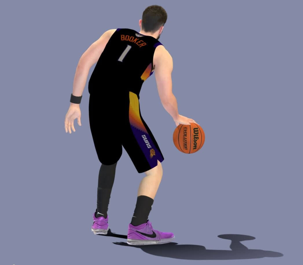 Devin Booker - NBA 3D Model by tranduyhieu
