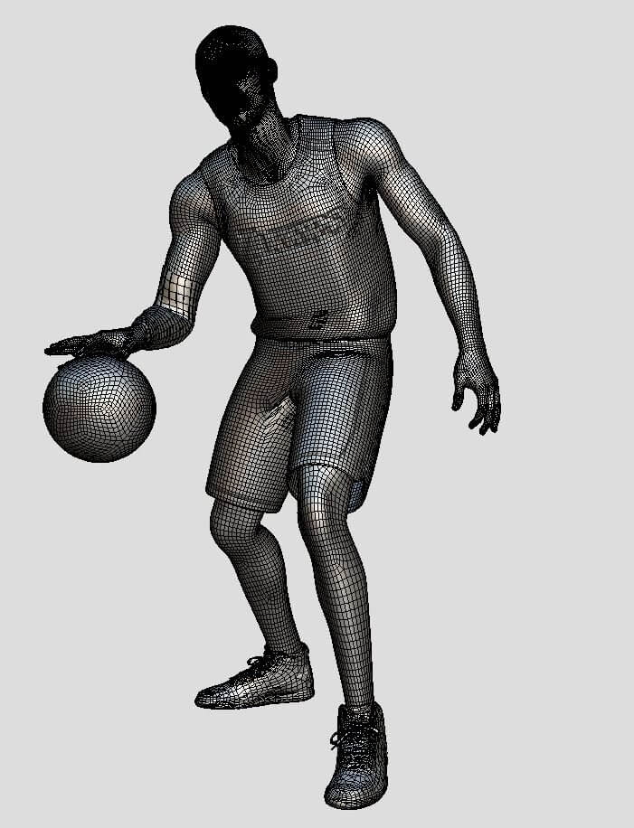 Kobe Bryant - NBA 3D Model by tranduyhieu