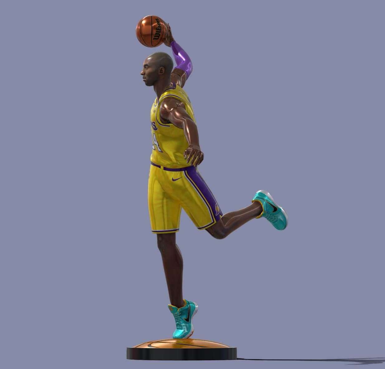 Kobe Bryant - 3D Model by tranduyhieu