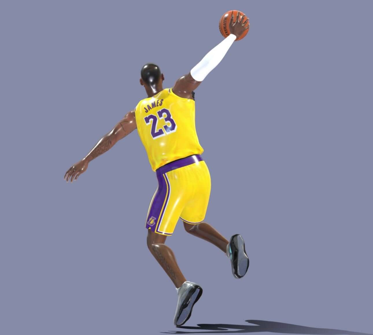 LeBron James - 3D Model by tranduyhieu