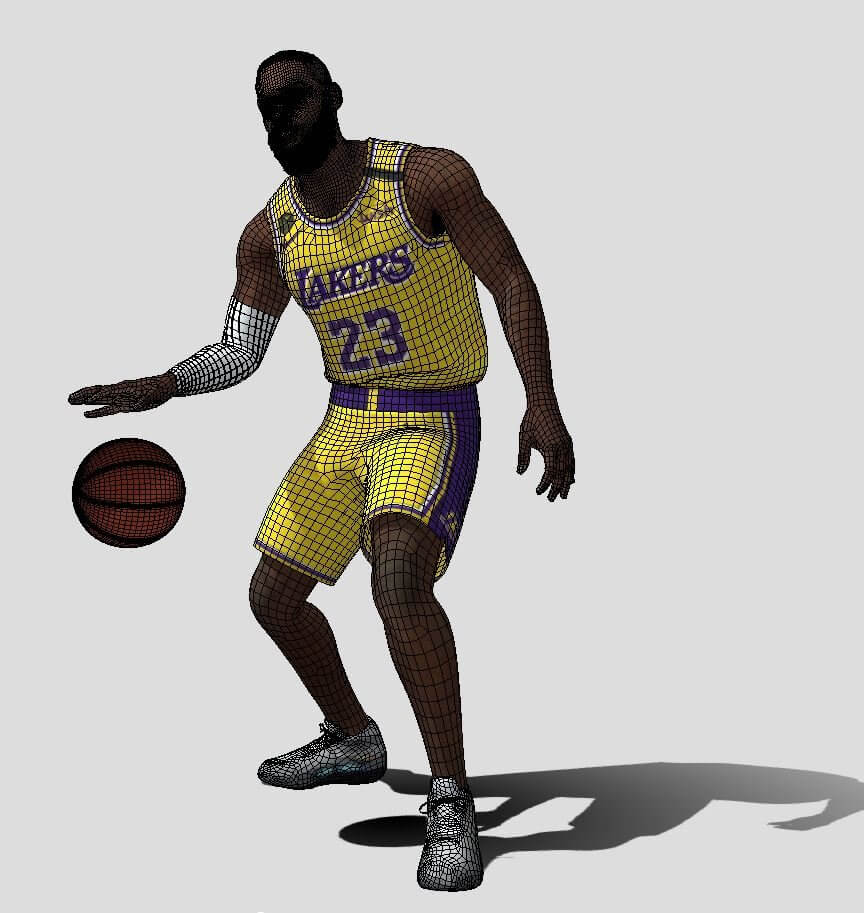 Lebron James NBA - 3D Model by tranduyhieu