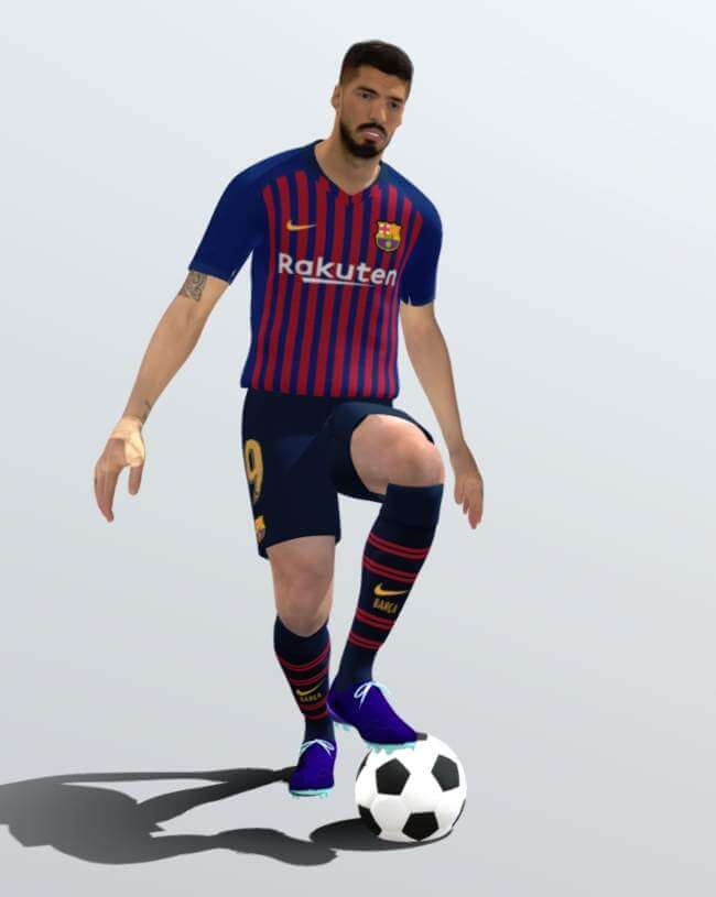 Luis Suarez - 3D Model by tranduyhieu