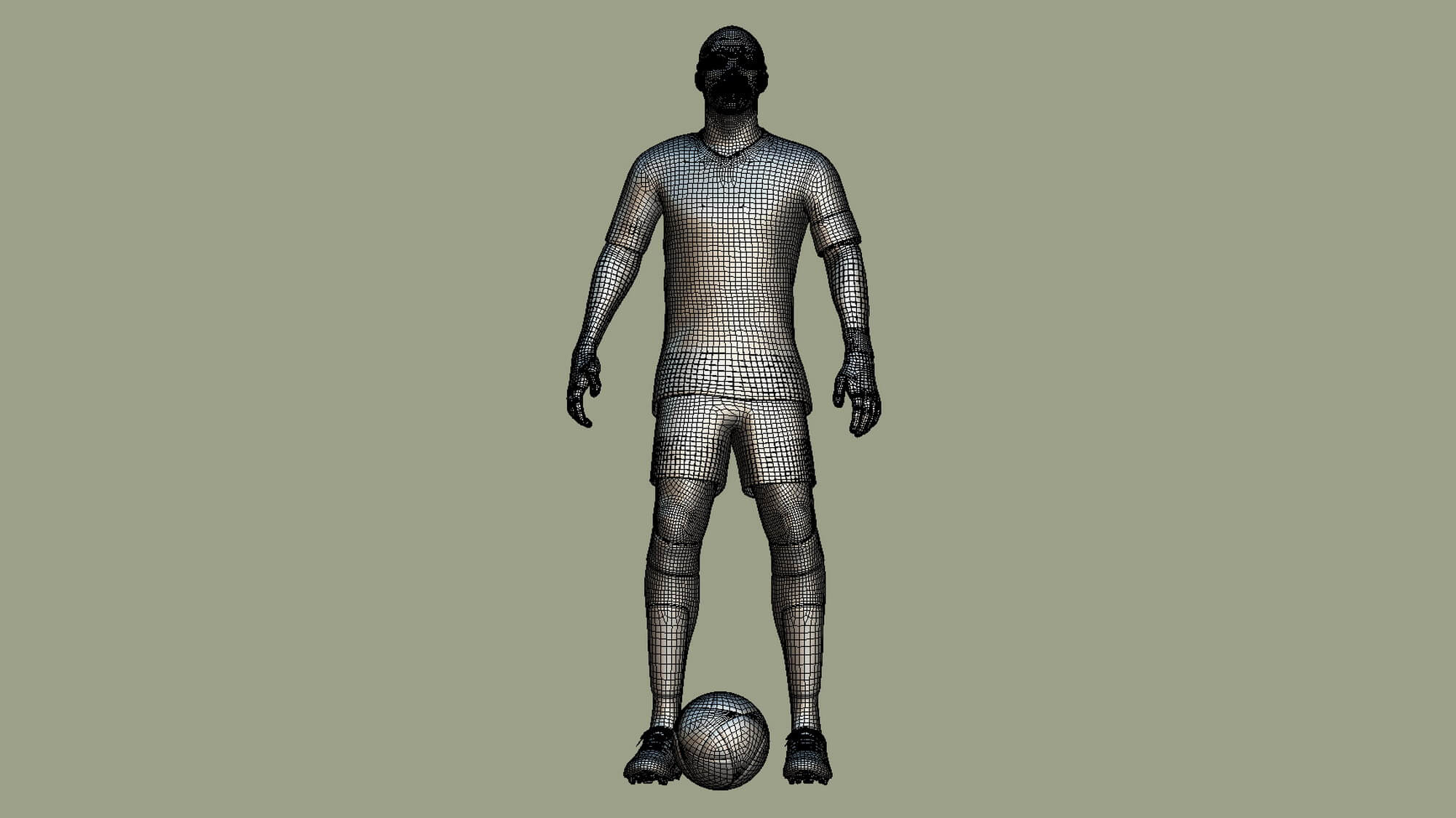 Kylian Mbappe France Euro 2024 - 3D Model by tranduyhieu