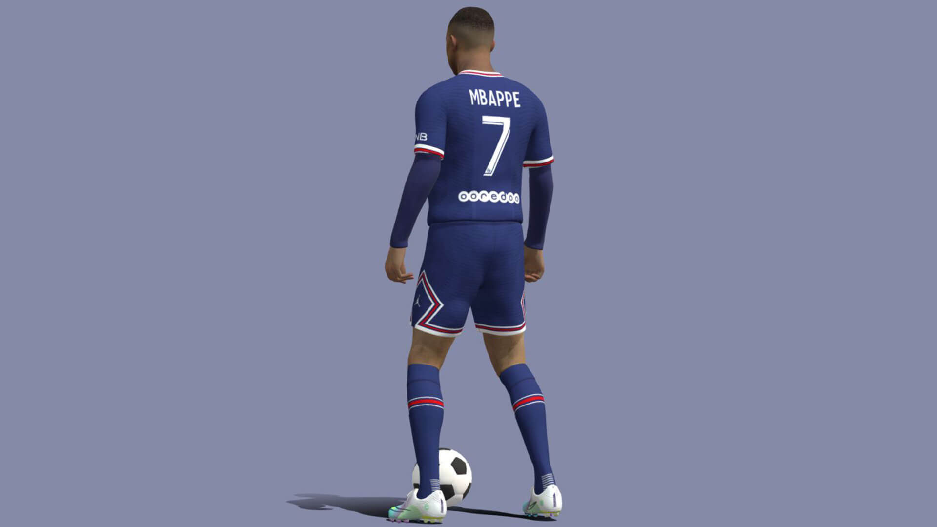 Mbappe - 3D Model by tranduyhieu