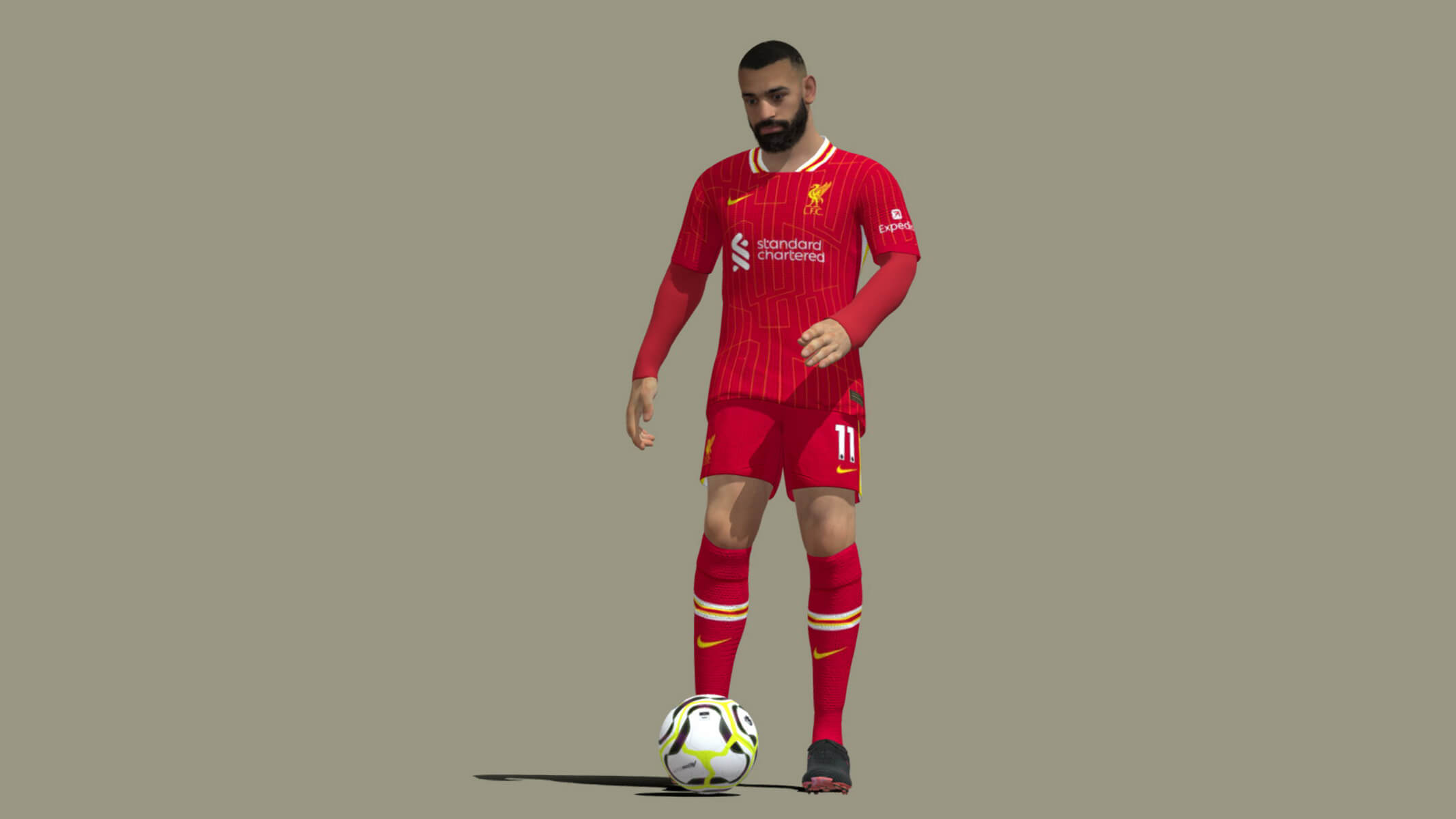 Mohamad Salah Liverpool 24-25 Animation 3D Model by tranduyhieu