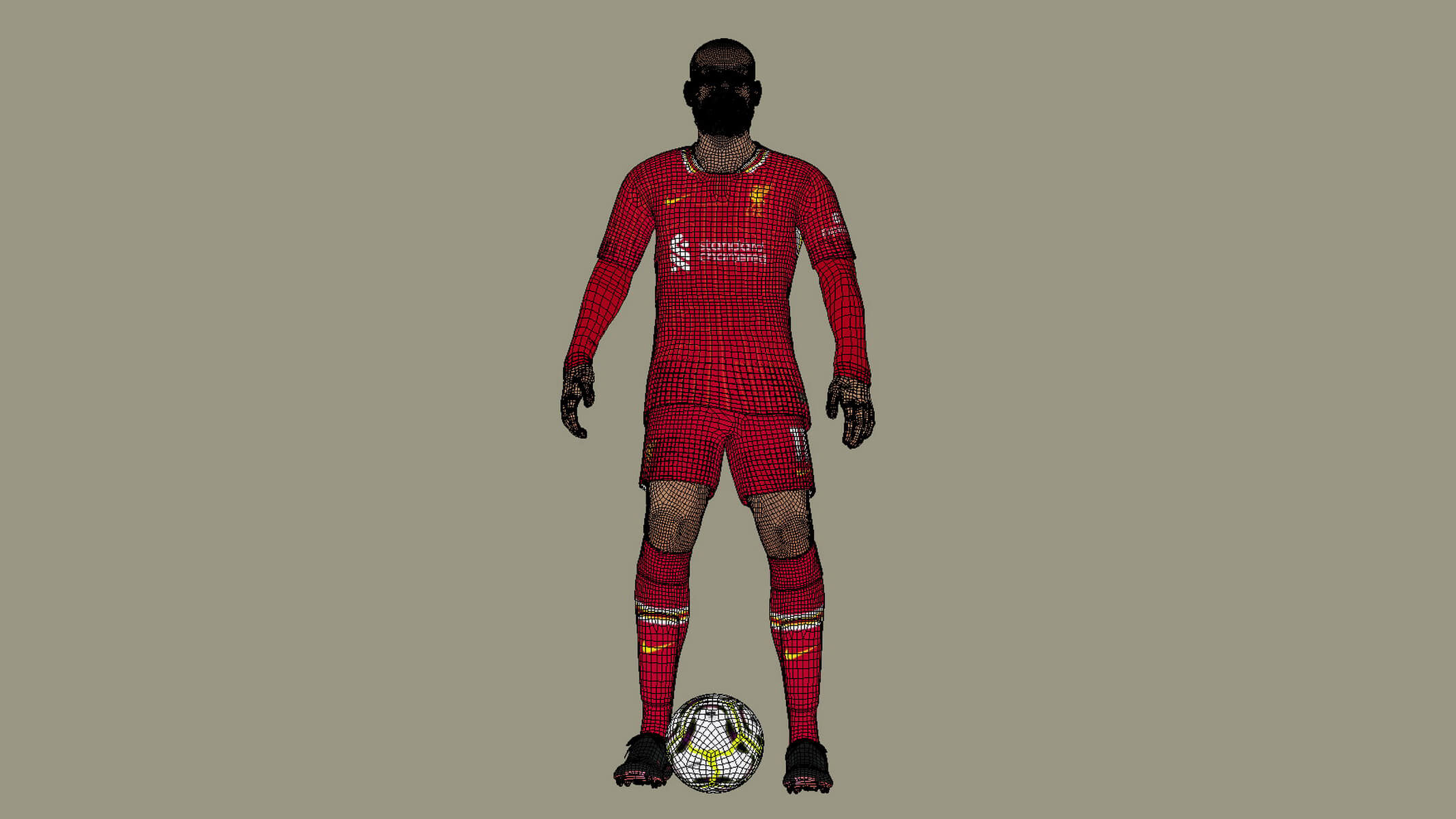Mohamad Salah Liverpool 24-25 Animation 3D Model by tranduyhieu
