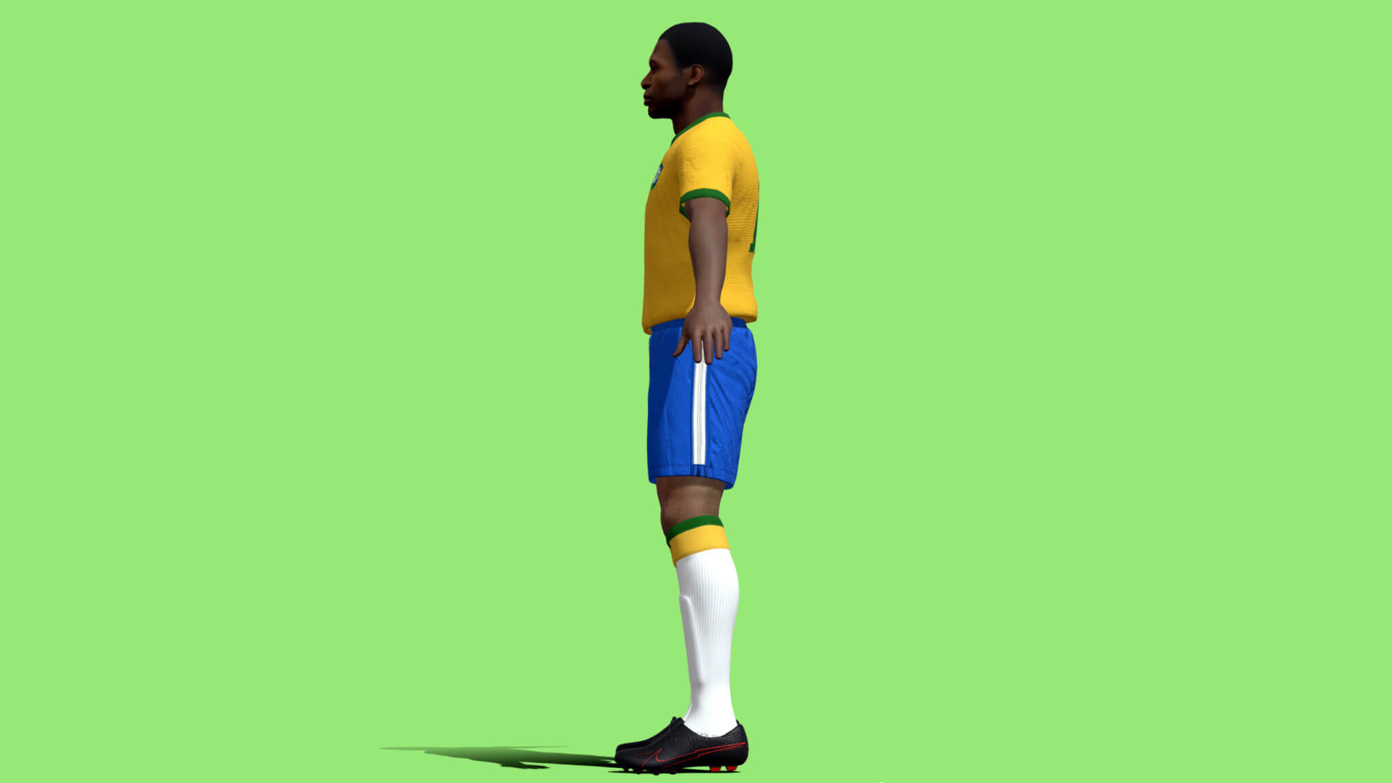 Pele Brazil - 3D Model by tranduyhieu