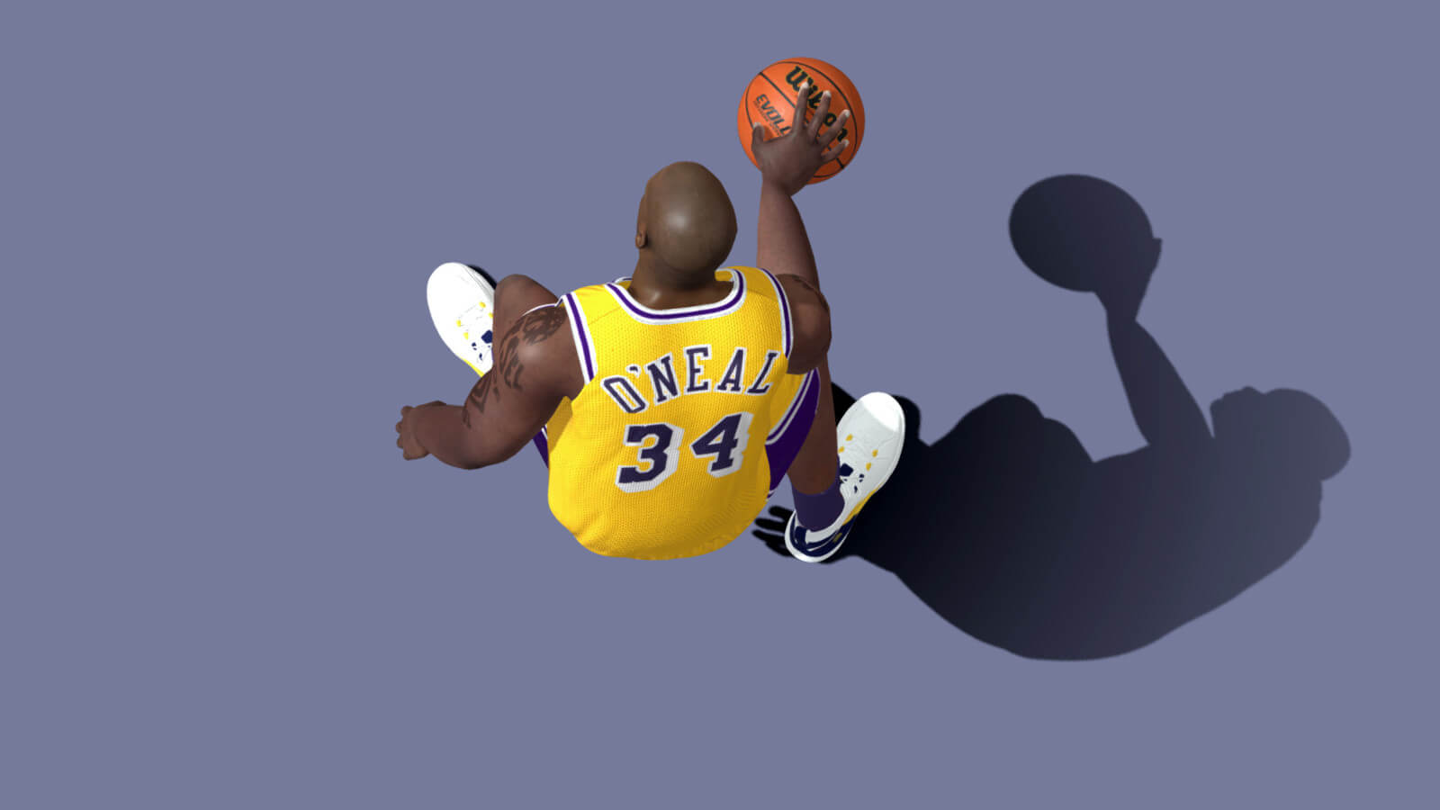 Shaquille ONeal NBA - 3D Model by tranduyhieu