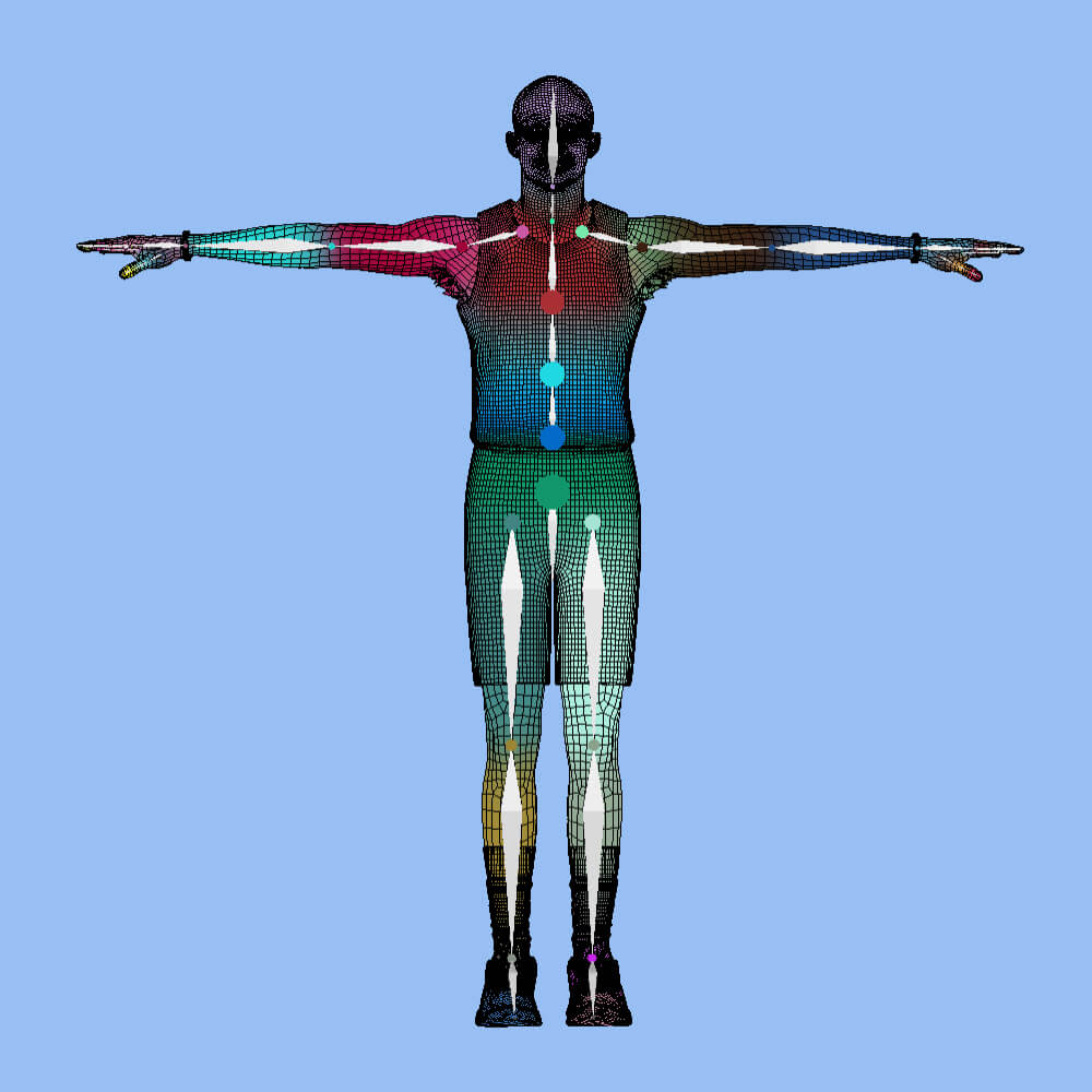 T-Pose Rigged De Aaron Fox Sacramento Kings 3D Model by tranduyhieu