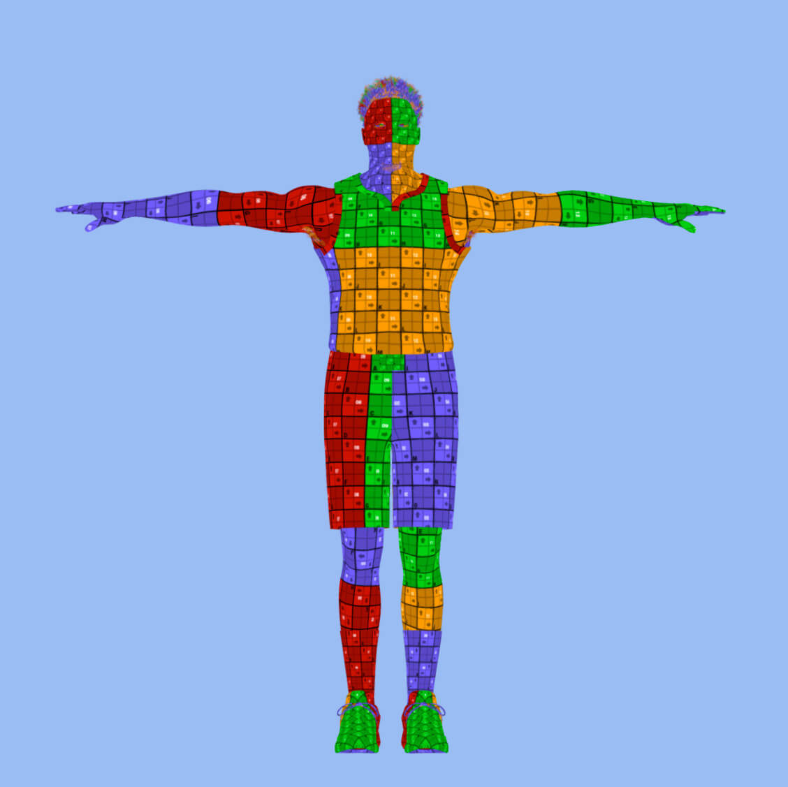 T-Pose Rigged Kyle Lowry Miami Heat NBA 3D Model by tranduyhieu