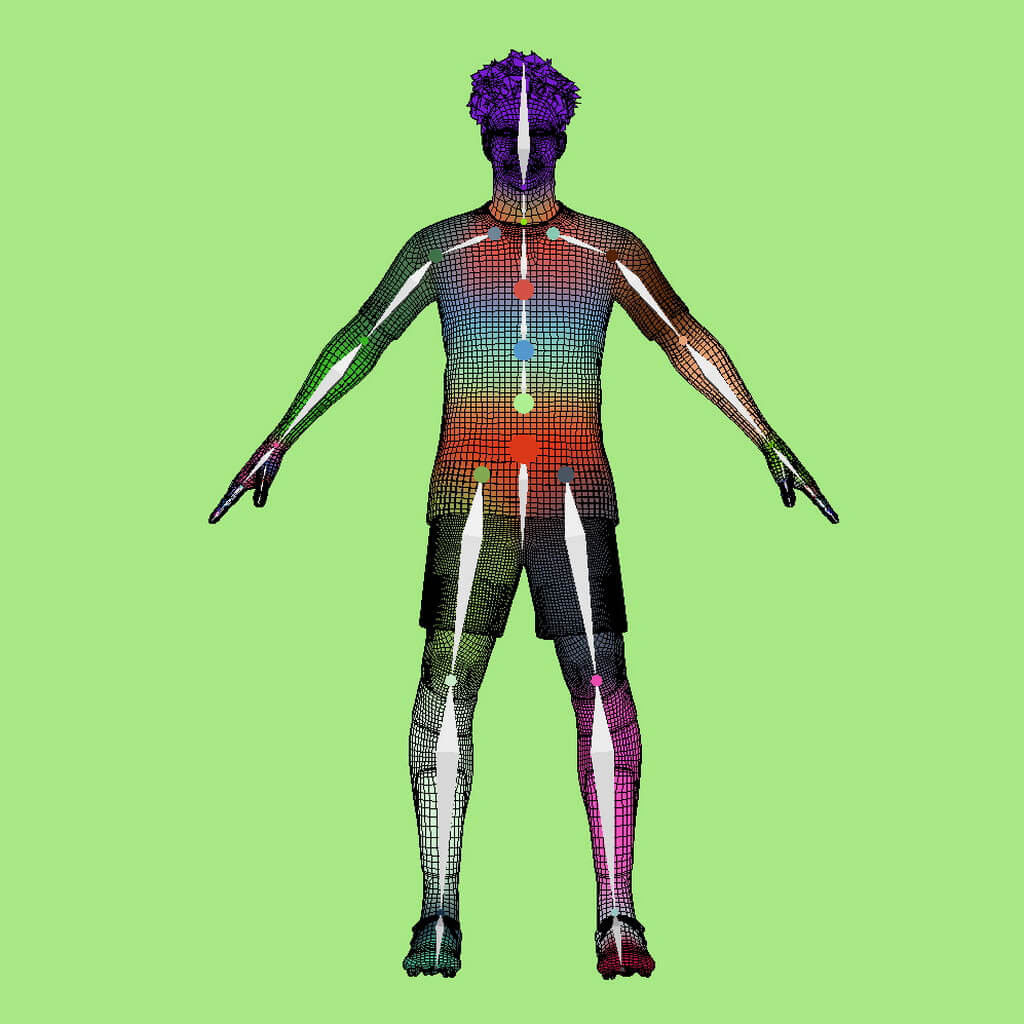 T-Pose Rigged Tchouameni Real Madrid 23/24 3D Model by tranduyhieu
