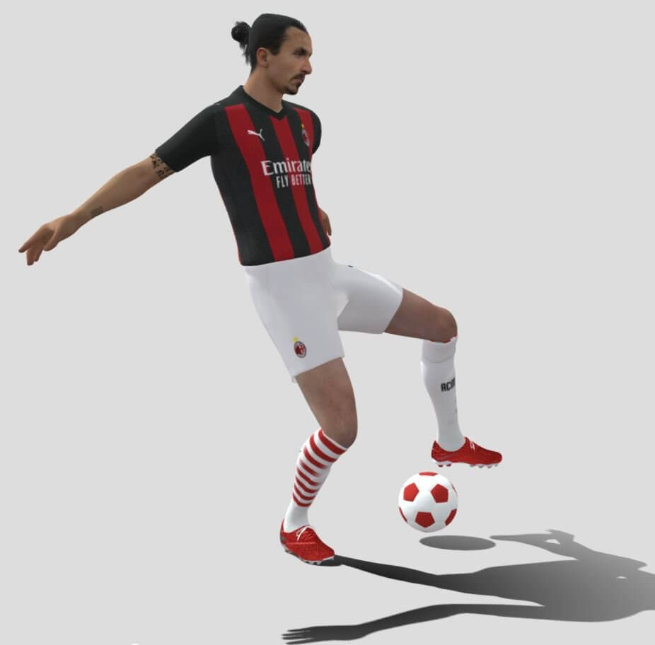 Zlatan Ibrahimovic - 3D Model by tranduyhieu
