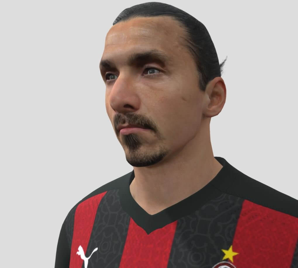 Zlatan Ibrahimovic - 3D Model by tranduyhieu