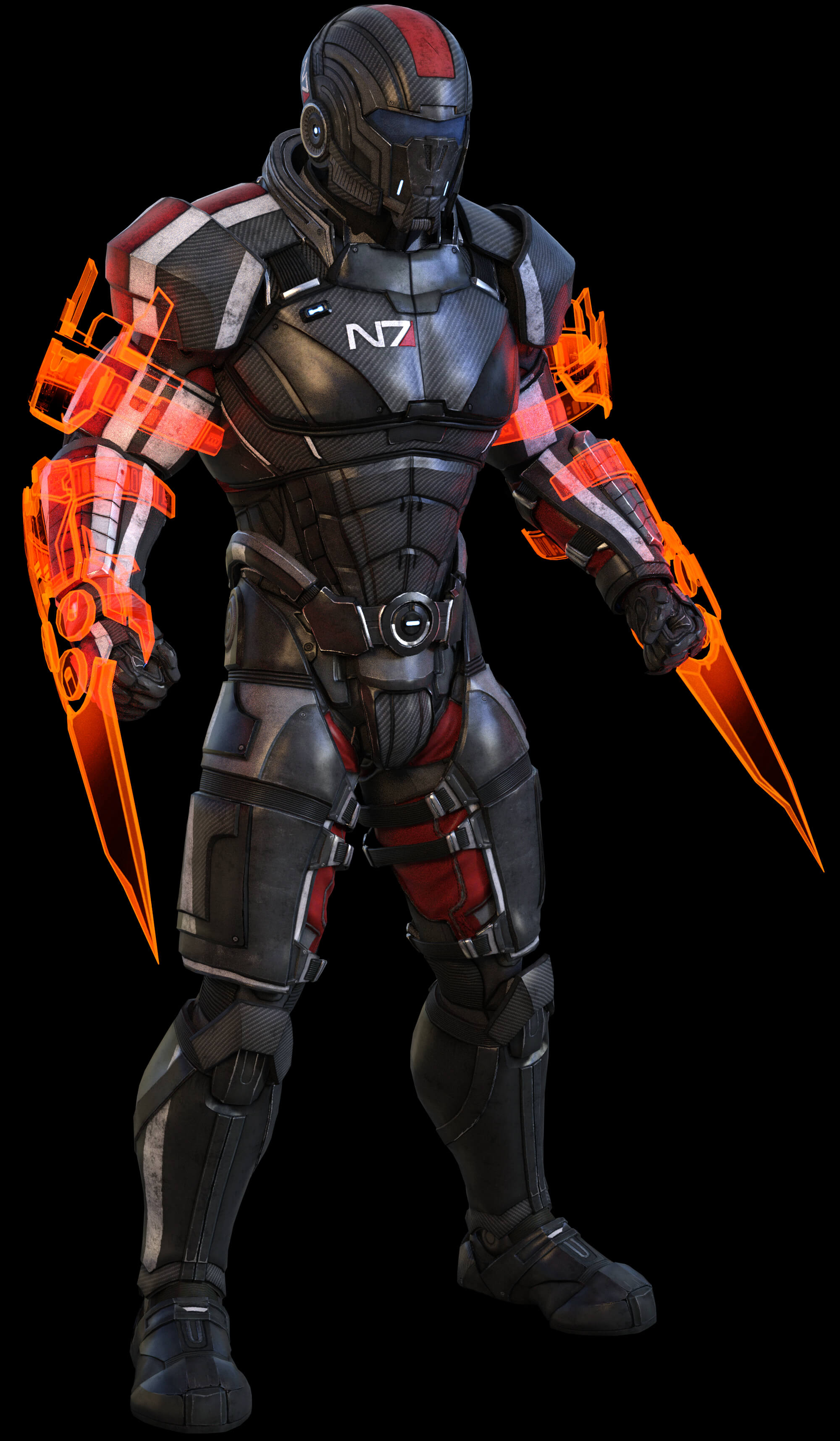 Omni Blades and Shield Freebie - Free Daz Content by tranquil