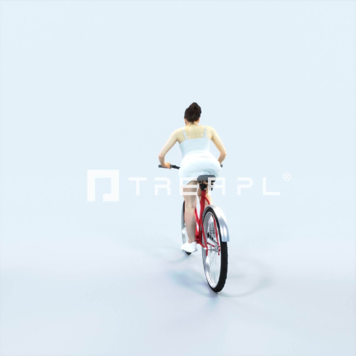 Dream 011M bicycle bike Sports Woman (8k Textures) - 3D Model by Treapl