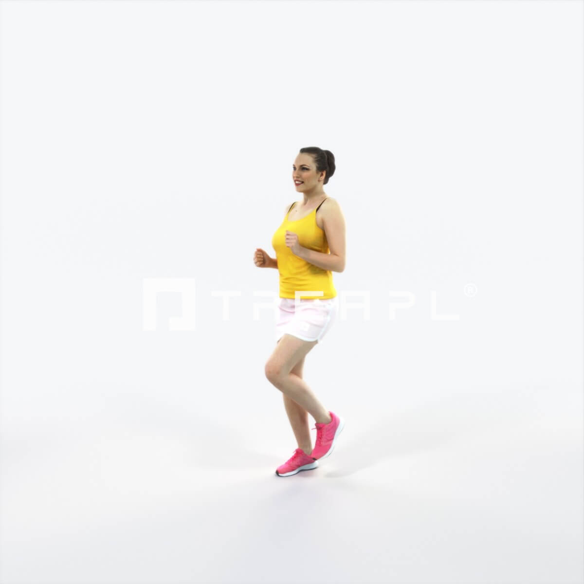 Dream 02A Running Jogging Sports Woman - 3D Model by Treapl