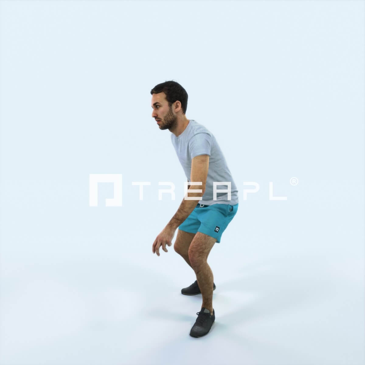 Flow 09A Football Changing Direction Sports Man (8k Textures) - 3D ...