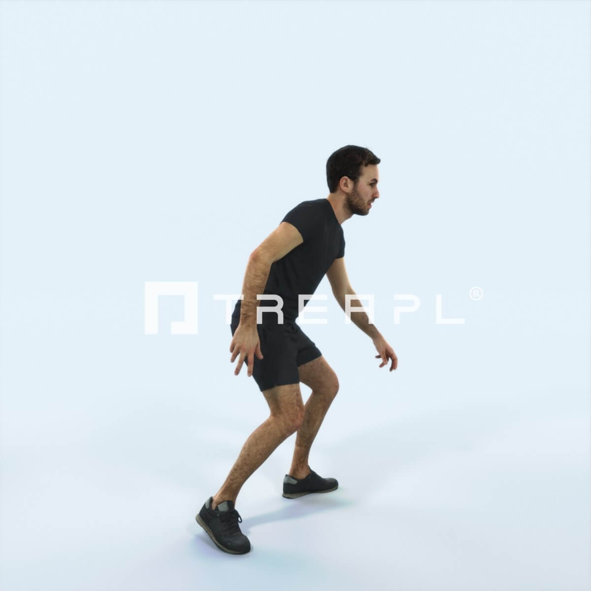 Flow 09B Football Changing Direction Sports Man (8k Textures) - 3D ...