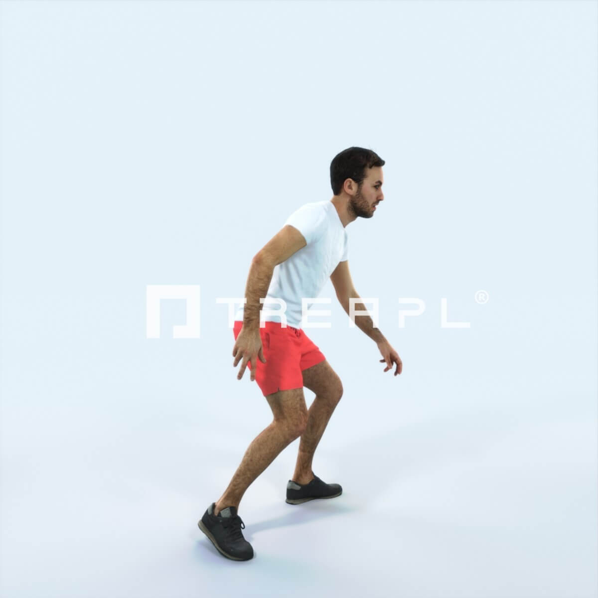 Flow 09F Football Changing Direction Sports Man (8k Textures) - 3D ...