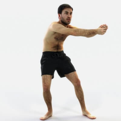 Flow 15B Beach Receiving Sports Man - 3D Model by Treapl