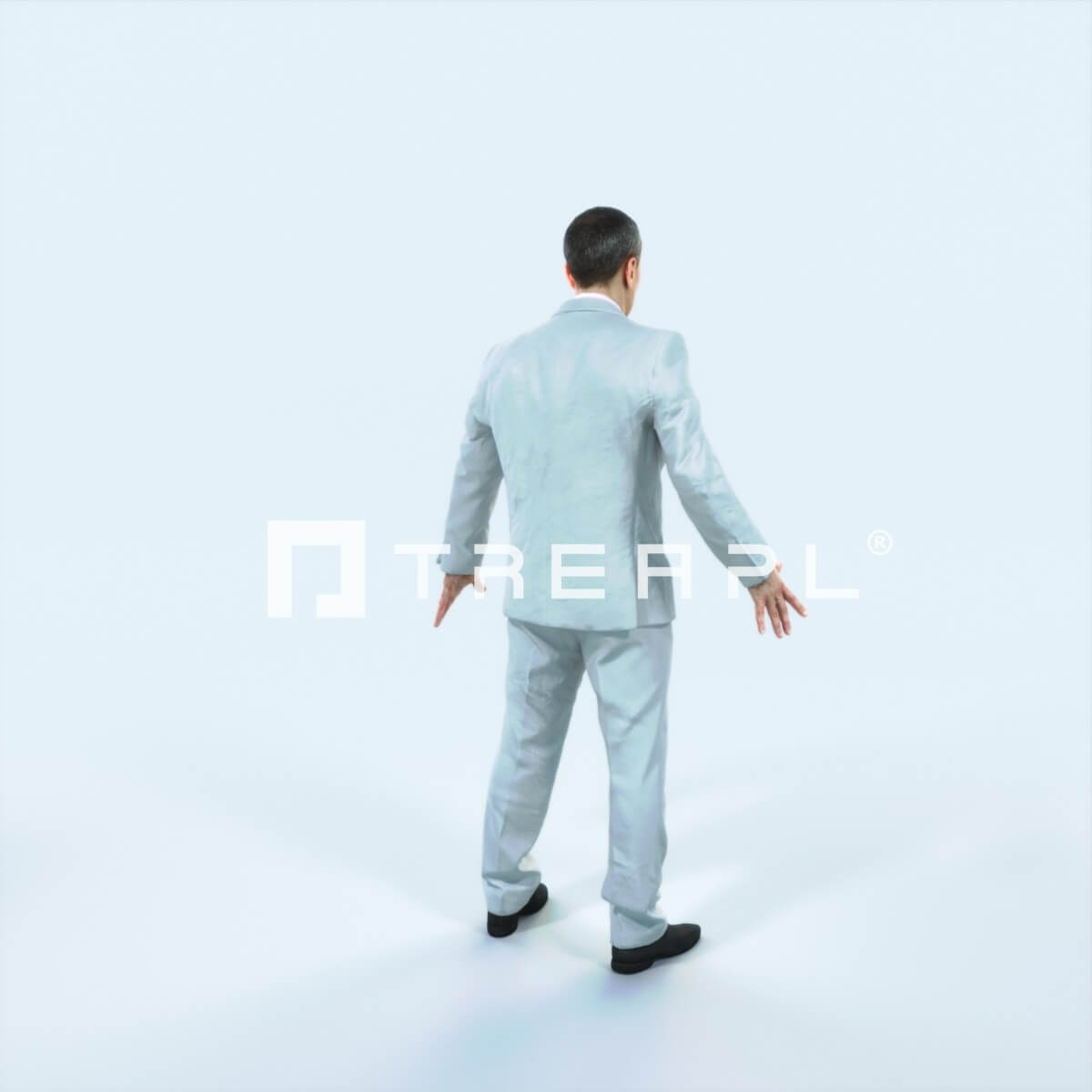 Fortitude 01E Animated Rigged Elegant Man - 3D Model by Treapl