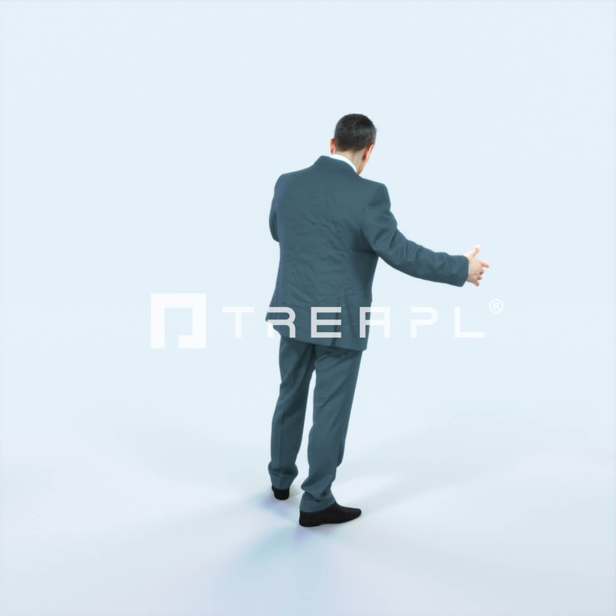 Fortitude 03G pointing Couple Pointing Elegant Man (8k Textures) - 3D ...