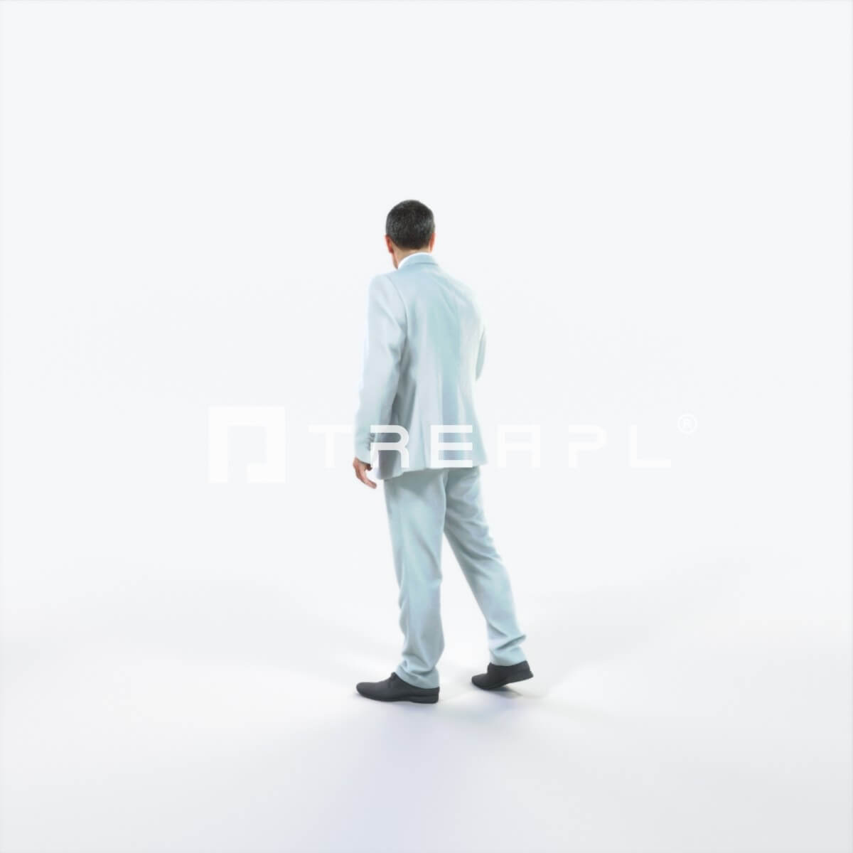 Fortitude 08D walking Elegant Man - 3D Model by Treapl